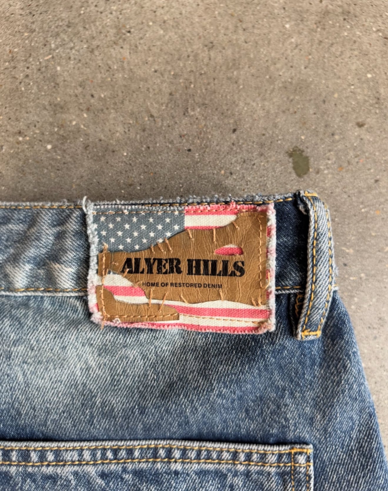 BLANK RESTORED DOUBLE KNEE JORTS – alyerhills